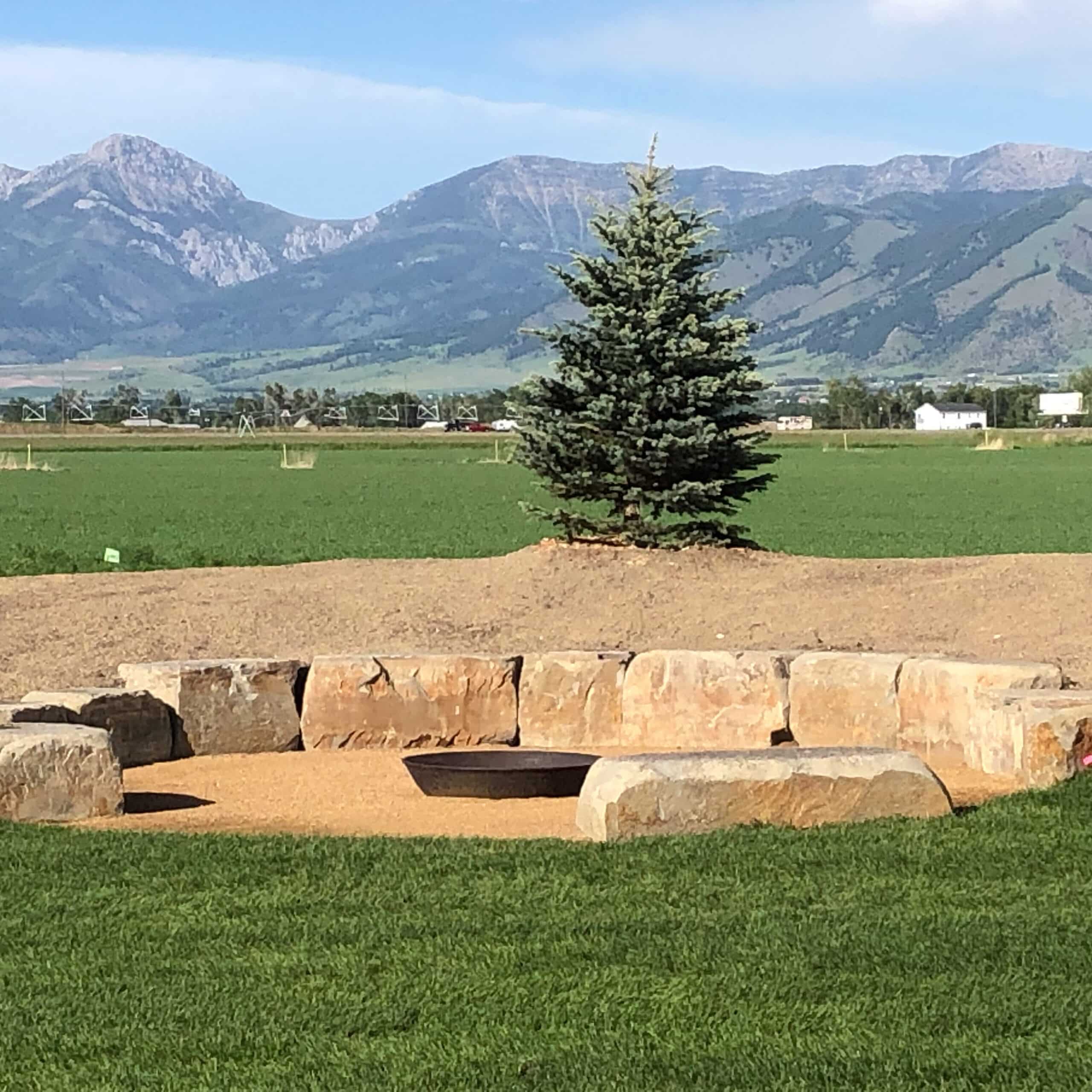 Custom Ranch House Landscaping - MossCreek Landscapes